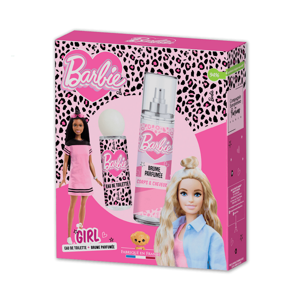 Coffret enfant eau de toilette et brume Barbie Girl – PEAULETTE